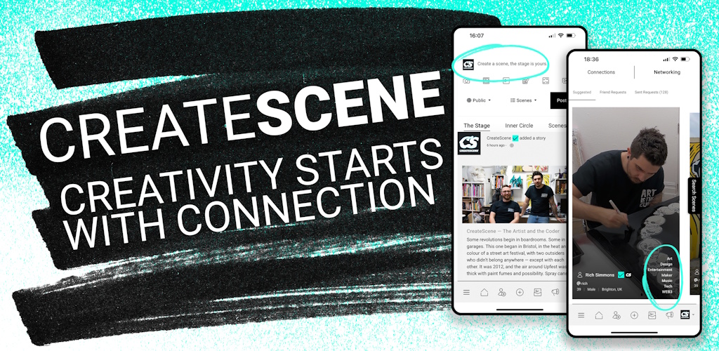 CreateScene | Creativity Starts With Connection